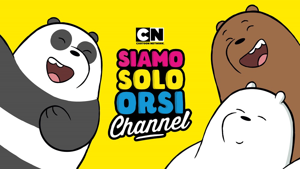 Siamo solo orsi channel, il pop-up channel di Cartoon Network dedicato ai tre orsetti